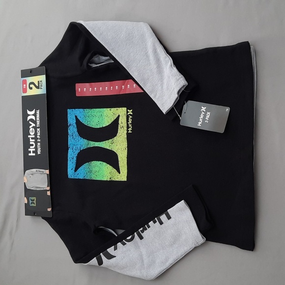 Hurley | Shirts & Tops | Hurley Youth 2pack Thermal Size 78 New With ...